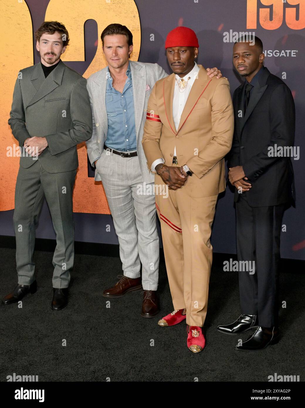 August 27, 2024, Los Angeles, California, USA: (L-R) Dylan Arnold ...