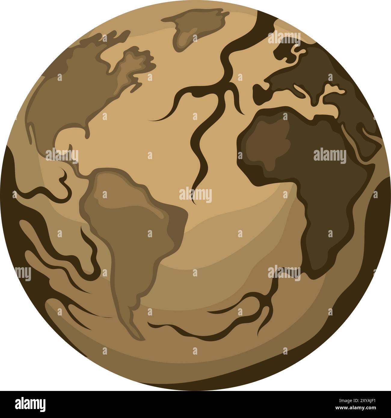 Suffering planet Stock Vector Images - Alamy