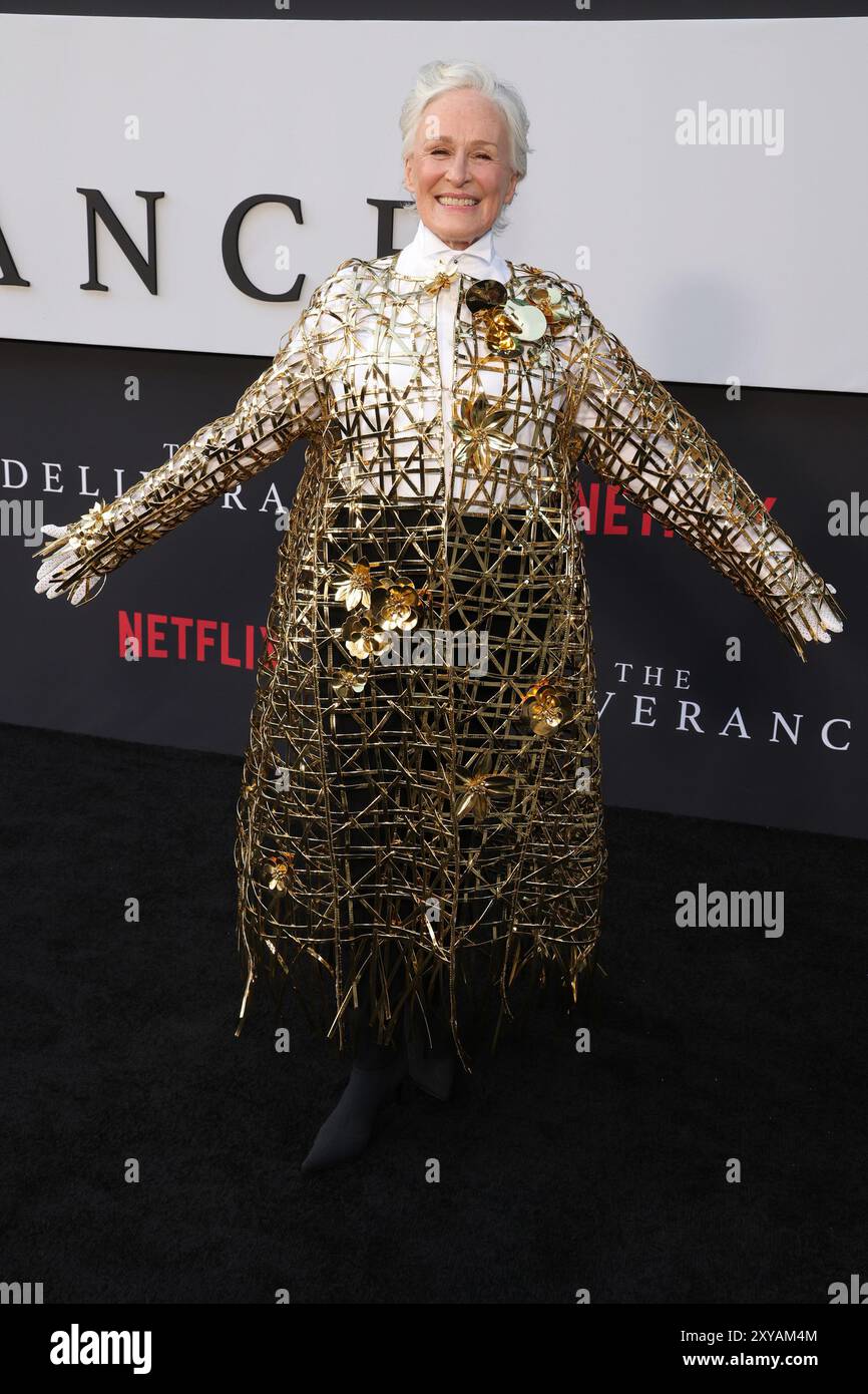 Los Angeles, Ca. 28th Aug, 2024. Glenn Close at the Netflix Premiere of ...