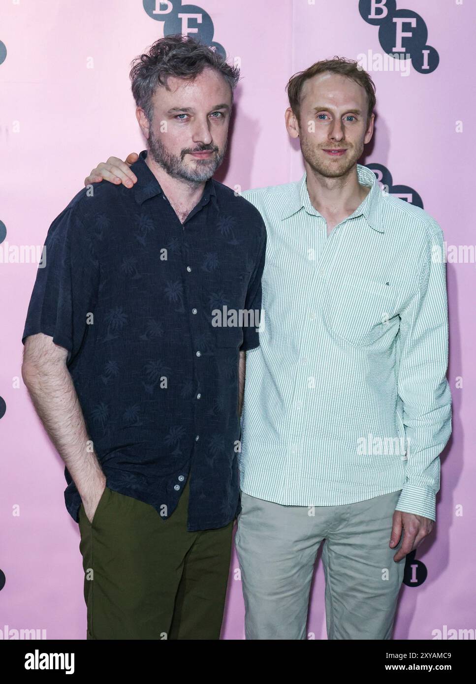 London, UK. 28th Aug, 2024. Daniel Kokotajlo and Robert Emms seen ...