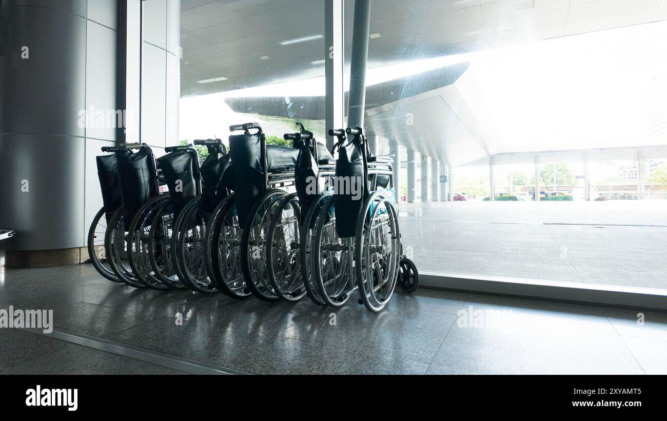 Wheelchair disability healthcare medicine physical indoor female male ...