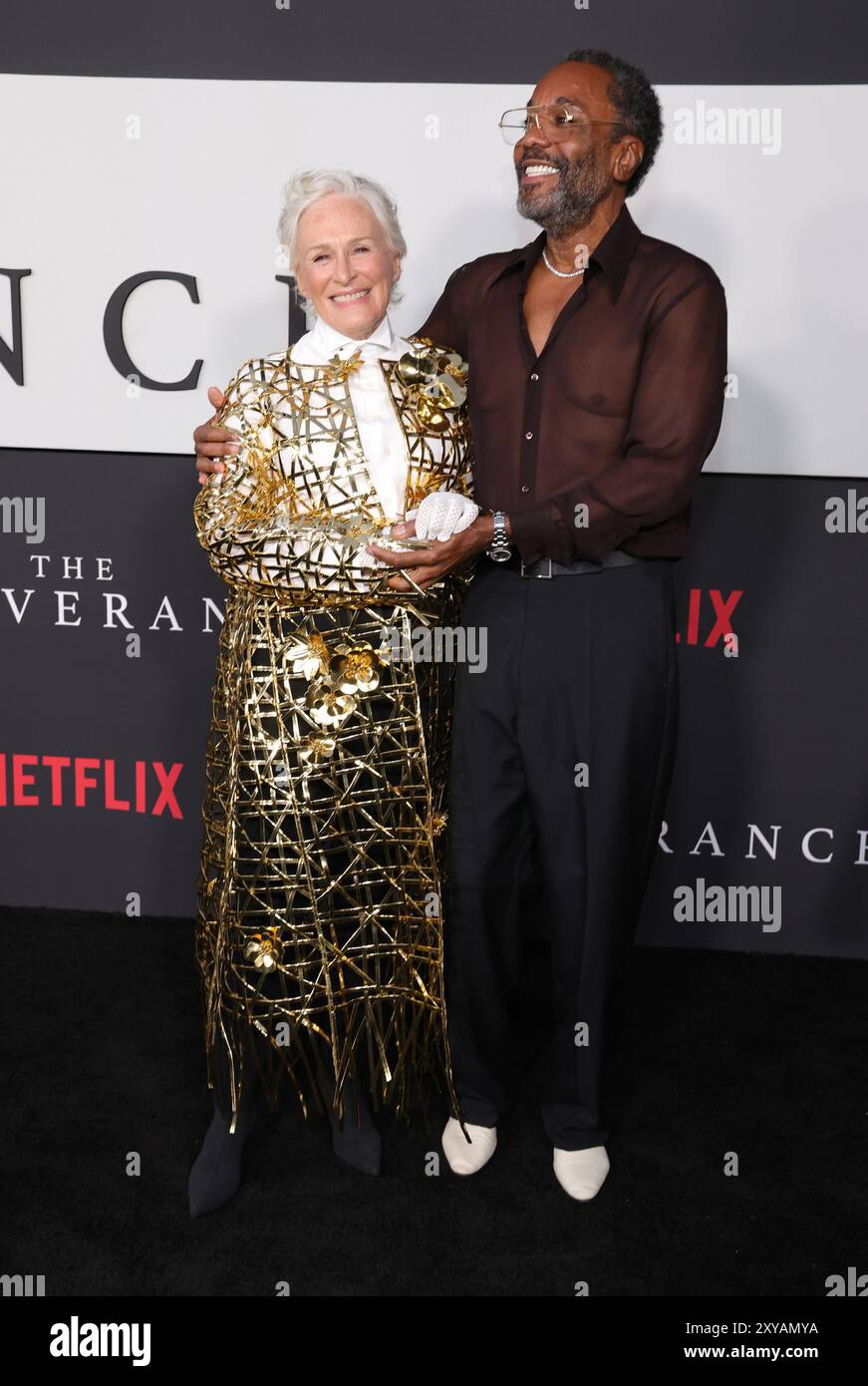 Los Angeles, Ca. 28th Aug, 2024. Glenn Close and Lee Daniels at the ...