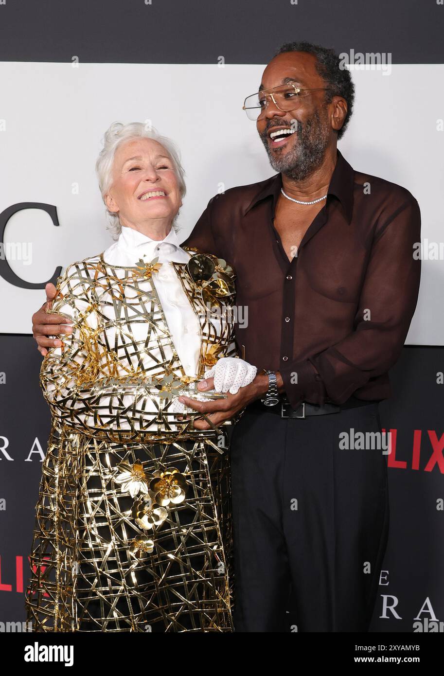 Los Angeles, Ca. 28th Aug, 2024. Glenn Close and Lee Daniels at the ...