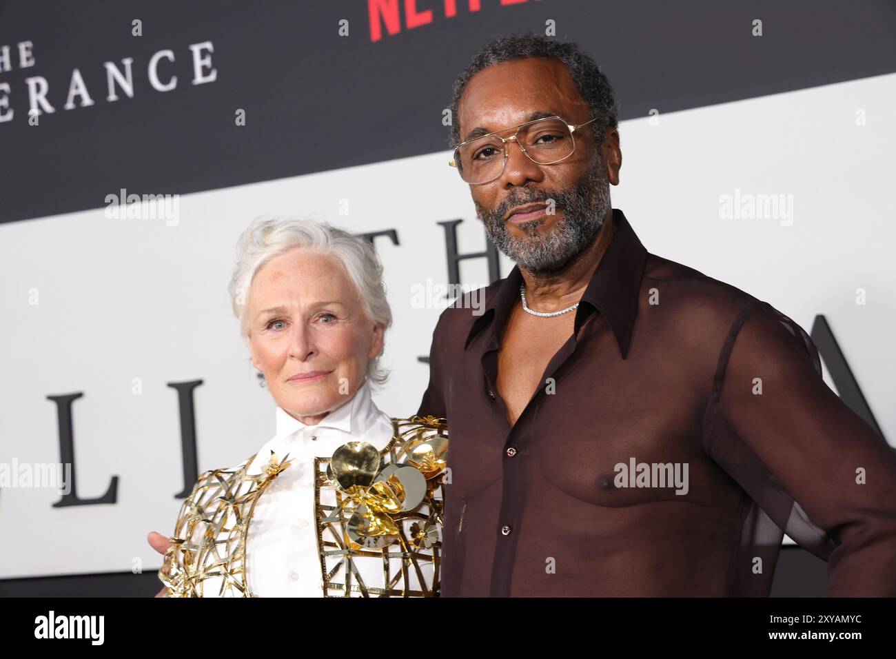 Los Angeles, Ca. 28th Aug, 2024. Glenn Close and Lee Daniels at the ...