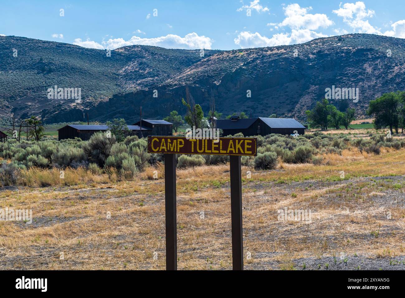 Tule Lake National Monument, California USA - 6 AUG 2023: Camp Tulelake ...