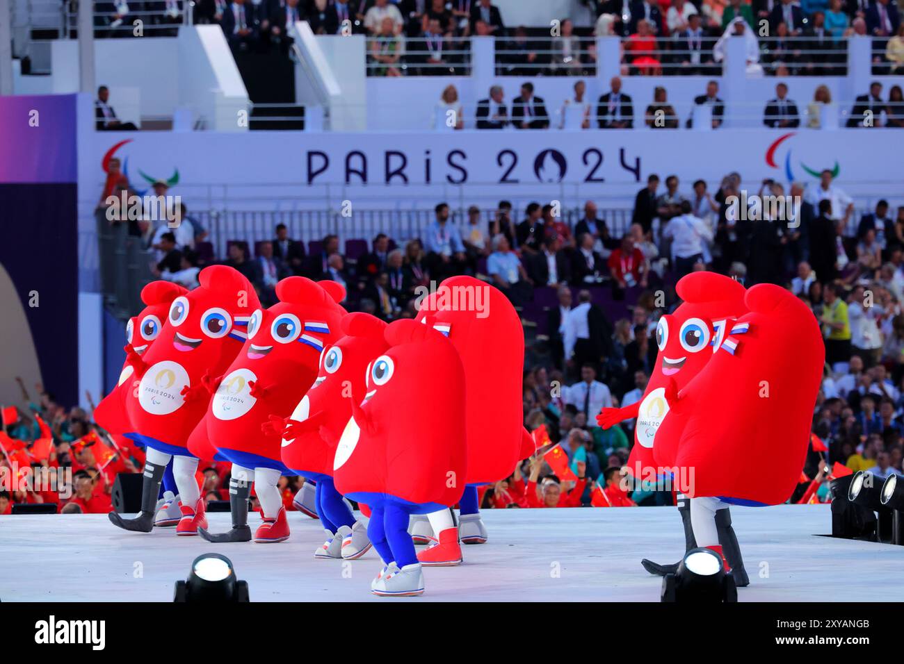 Paralympic Phryge, AUGUST 28, 2024 : The Paris 2024 Paralympic Games ...