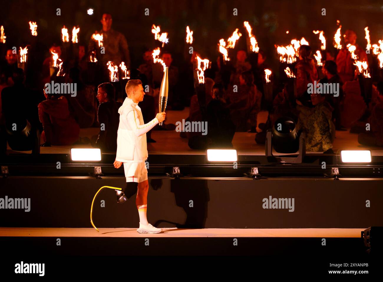 Torchbearer, AUGUST 28, 2024 : The Paris 2024 Paralympic Games Opening ...