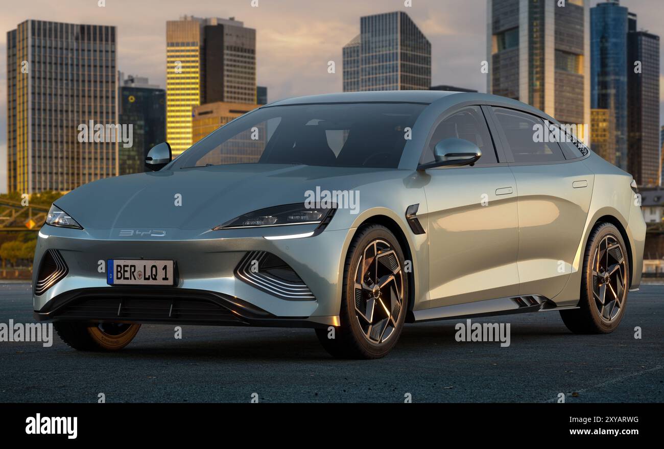 Electric car seal hi-res stock photography and images - Alamy