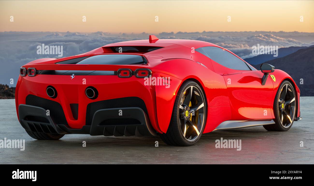 Ferrari SF90 Spider is a revolutionary step in Italian motoring ...