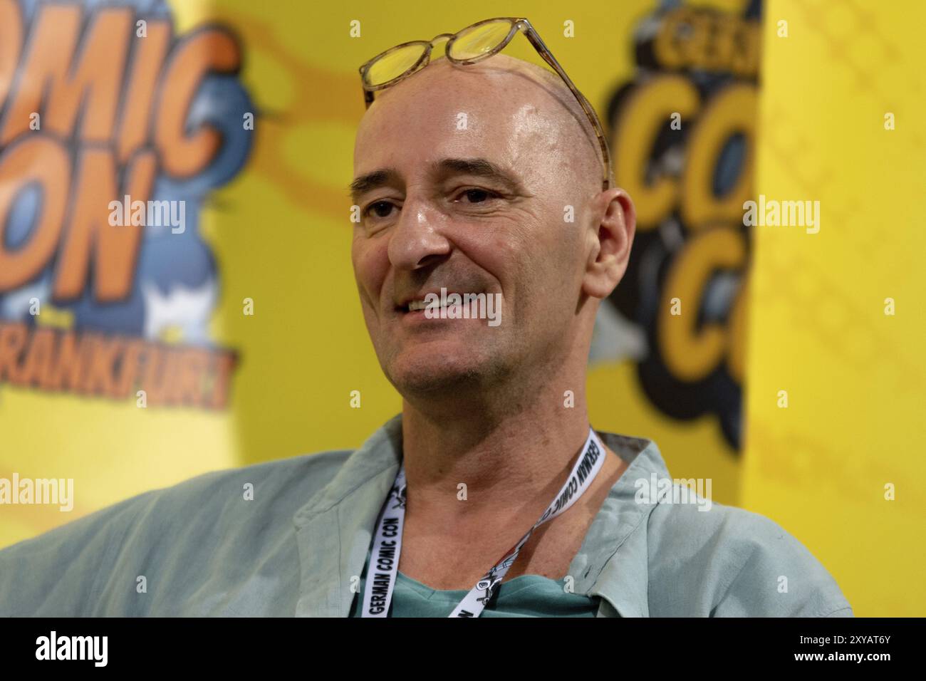 FRANKFURT, GERMANY, MAY 6th 2018: Ingo Albrecht (*1960, actor, german ...