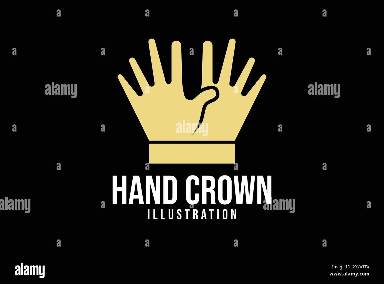 Imperial palm Stock Vector Images - Alamy