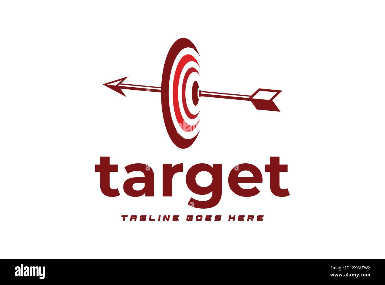 Bow minimalist logo Stock Vector Images - Alamy