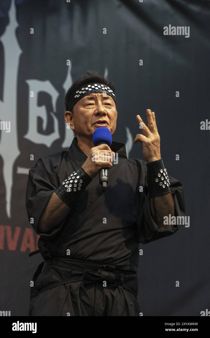 DORTMUND, GERMANY, November 3rd 2018: Sho Kosugi (*1948, Japanese actor ...