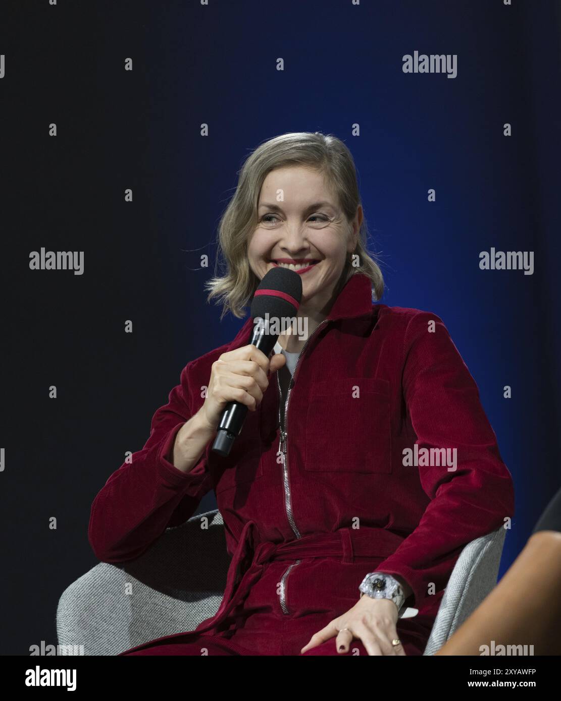 FRANKFURT AM MAIN, Germany, October 18 2023: Valery Tscheplanowa (*1980 ...