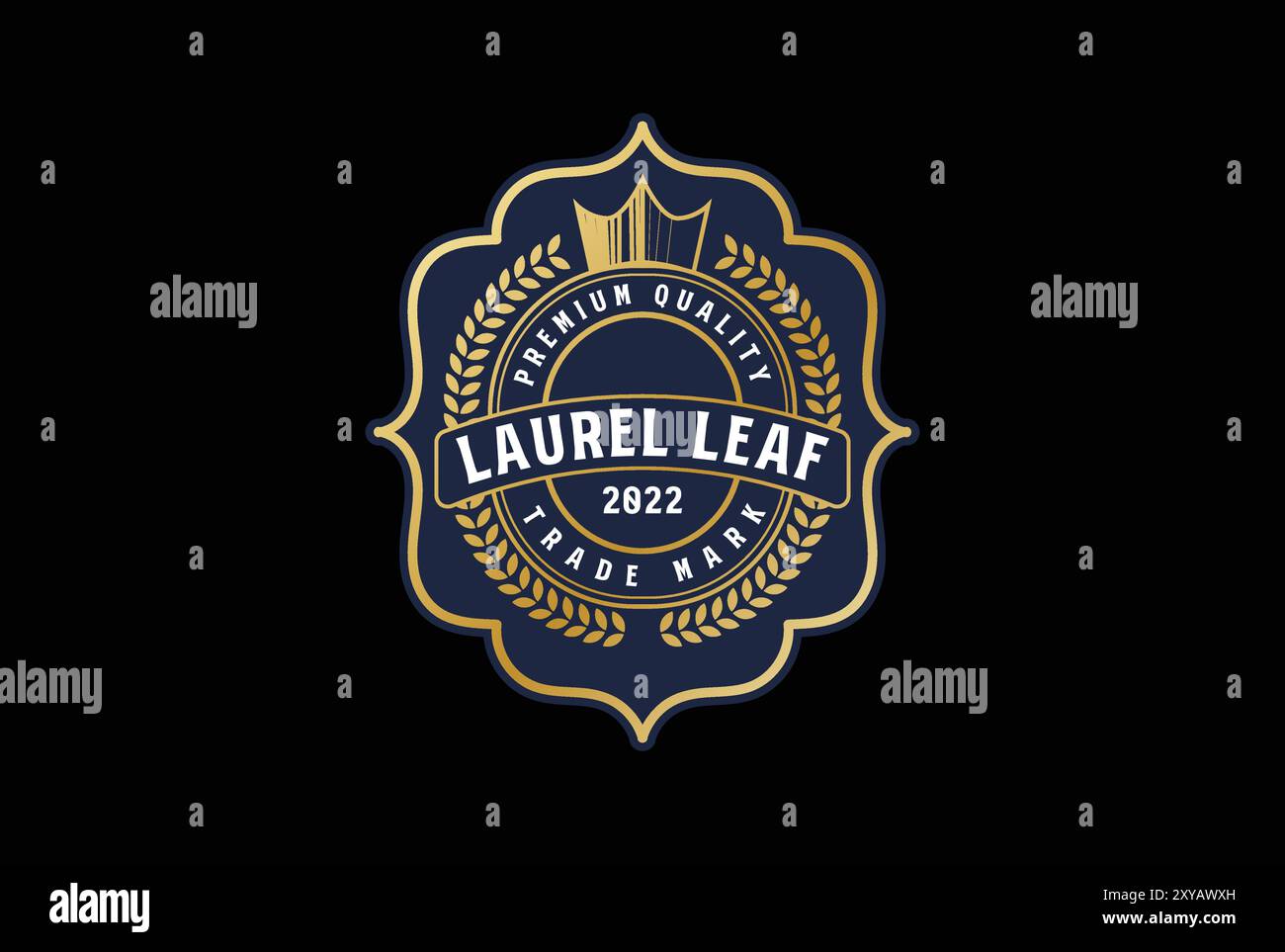 Round Crest Logo Design