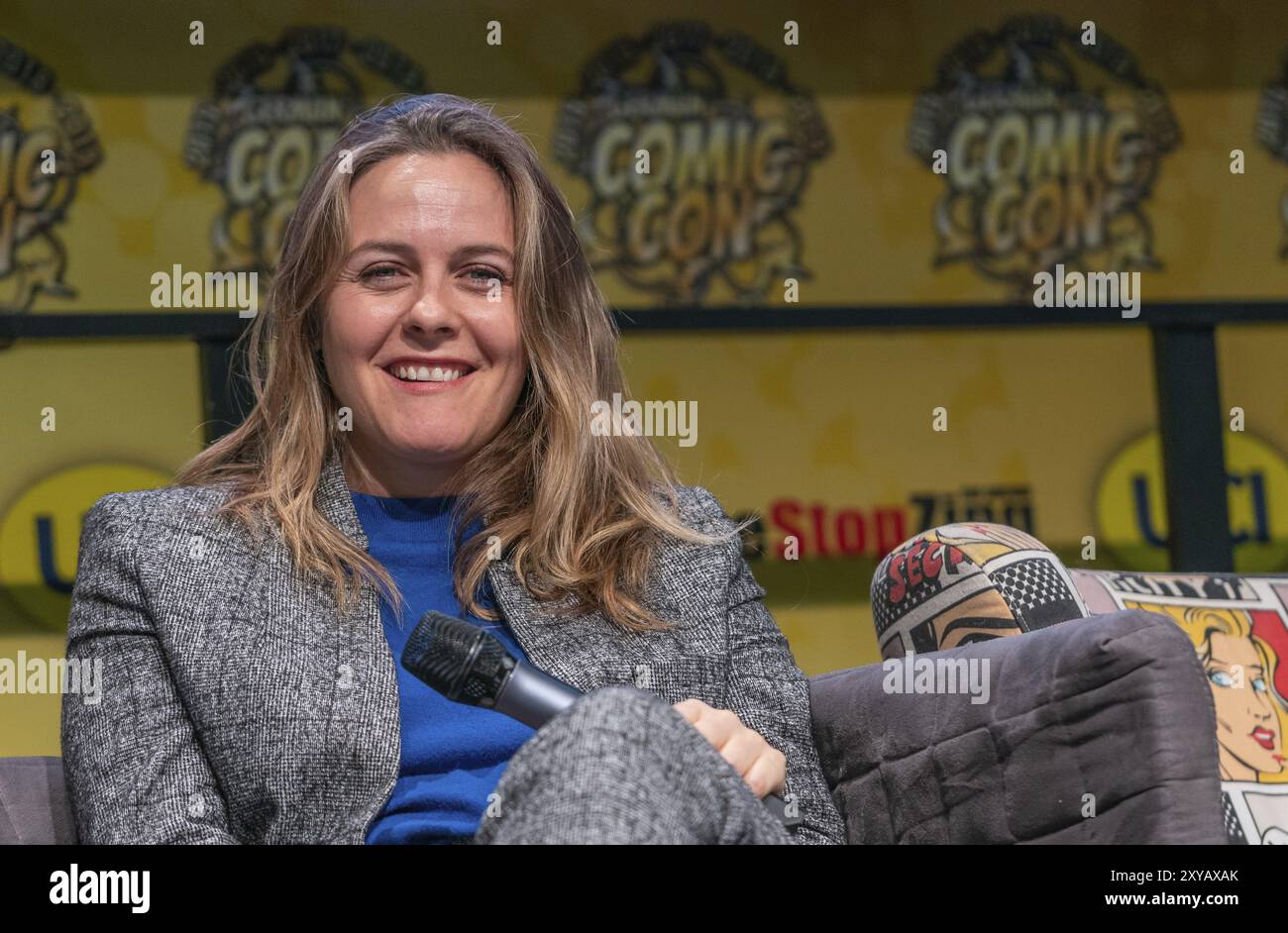 DORTMUND, GERMANY, December 7th 2019: Alicia Silverstone (*1976 ...