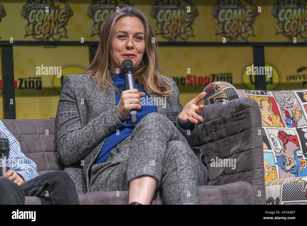 DORTMUND, GERMANY, December 7th 2019: Alicia Silverstone (*1976 ...