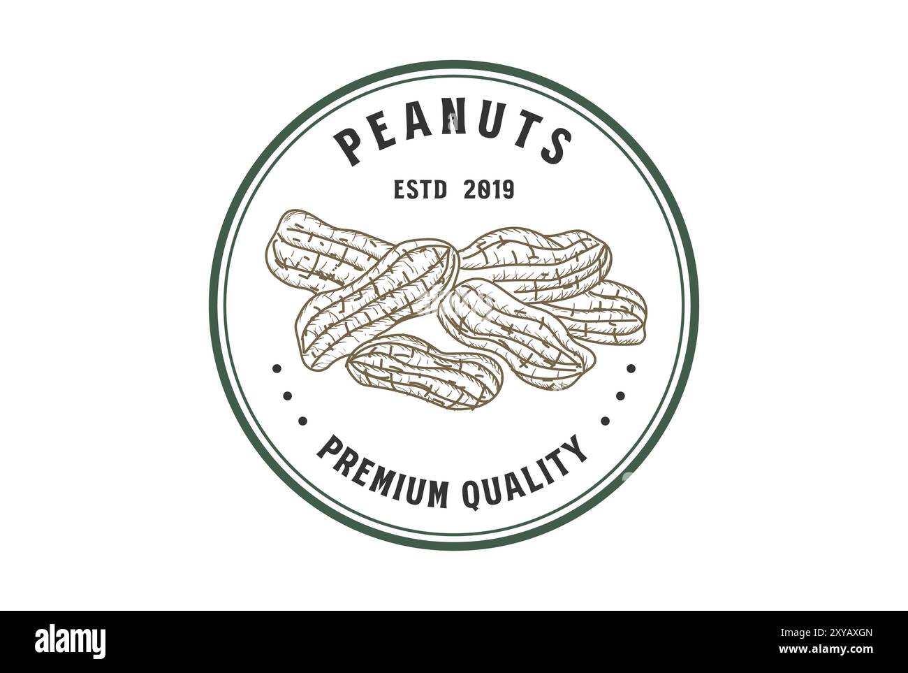 Peanuts farm Stock Vector Images - Alamy