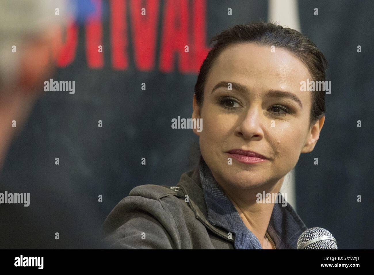 DORTMUND, GERMANY, APRIL 8: Actress Danielle Harris (Halloween, Hatched ...