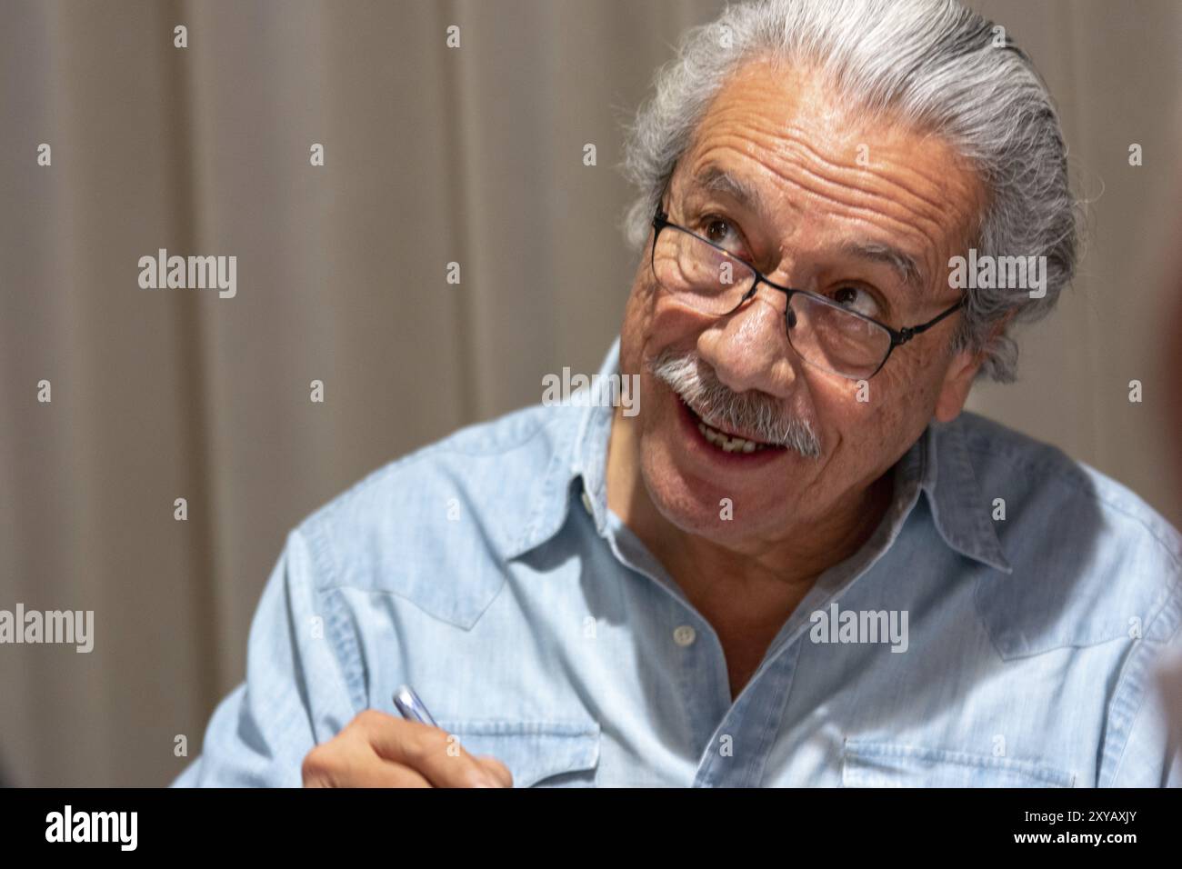 BONN, GERMANY, MAY 19th 2018: Edward James Olmos (*1947, american actor ...