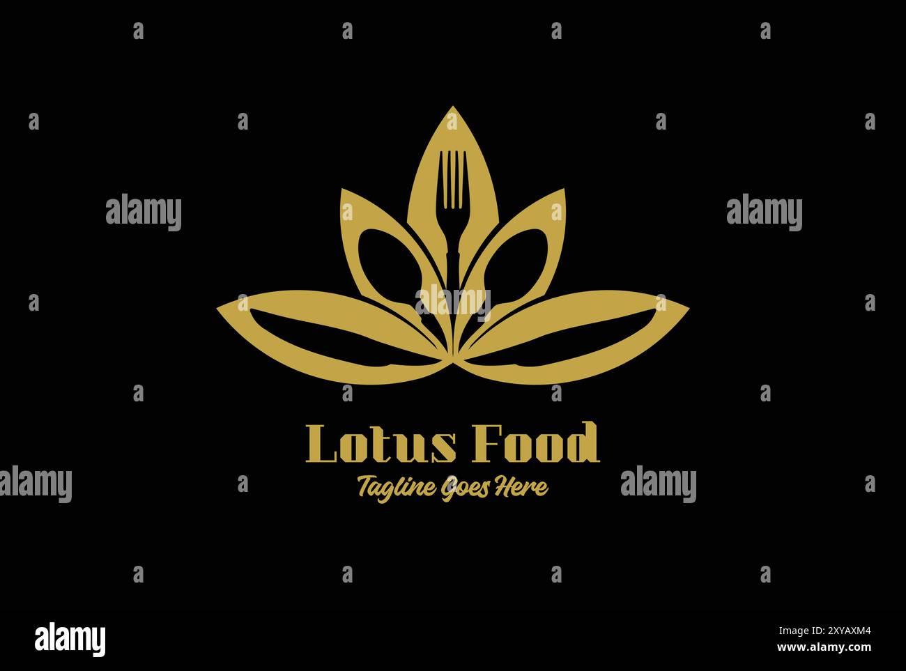 Health food logo Stock Vector Images - Alamy