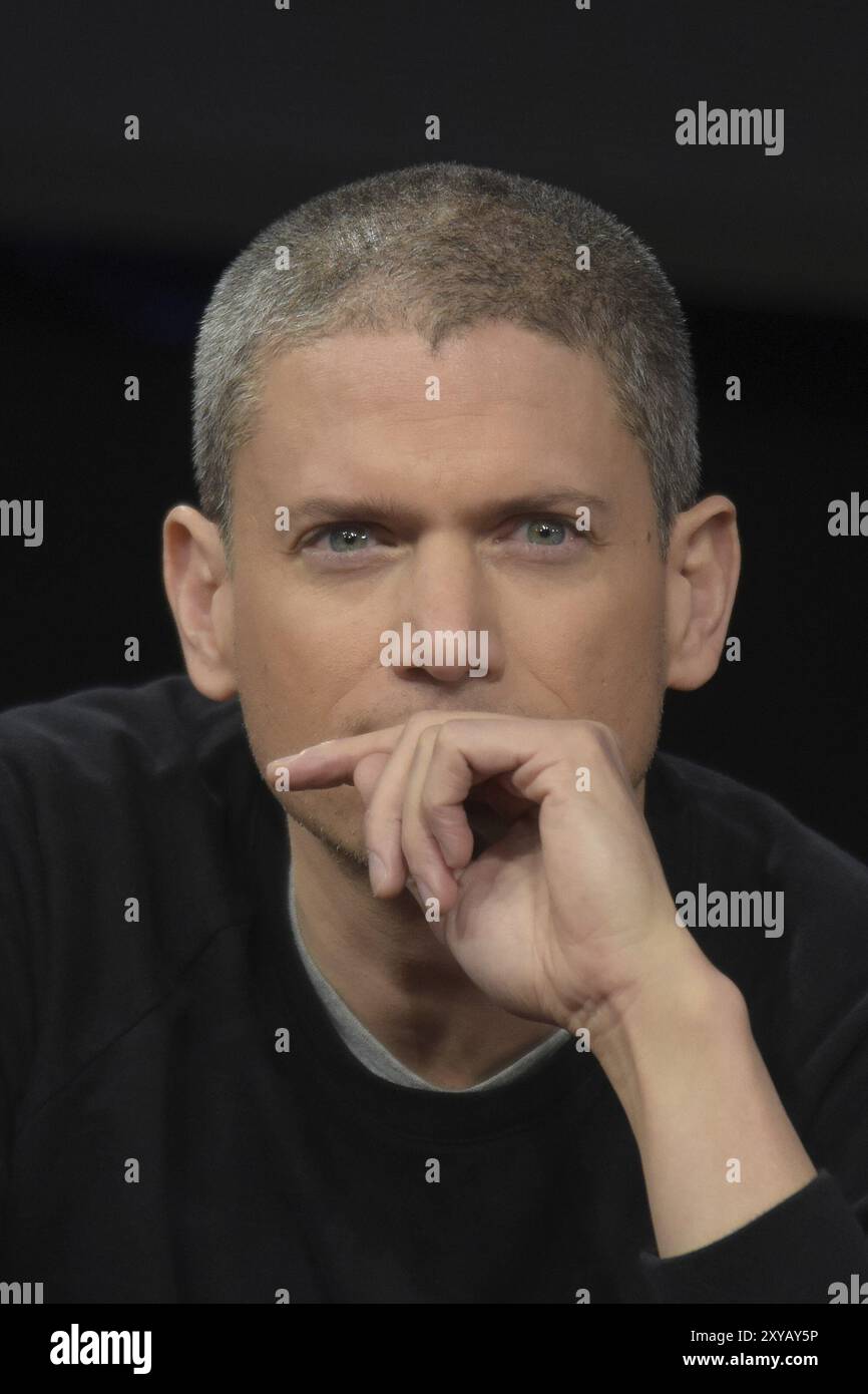 Dortmund, Germany, December 9th 2017: US Actor Wentworth Miller (* 1972 ...
