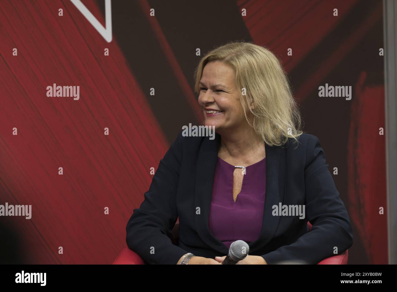 FRANKFURT AM MAIN, Germany, October 21 2022: Nancy Faeser (*1970 ...