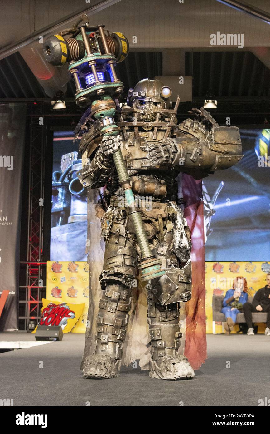 DORTMUND, GERMANY, December 1st 2018: Cosplayer Wasteland Weber ...