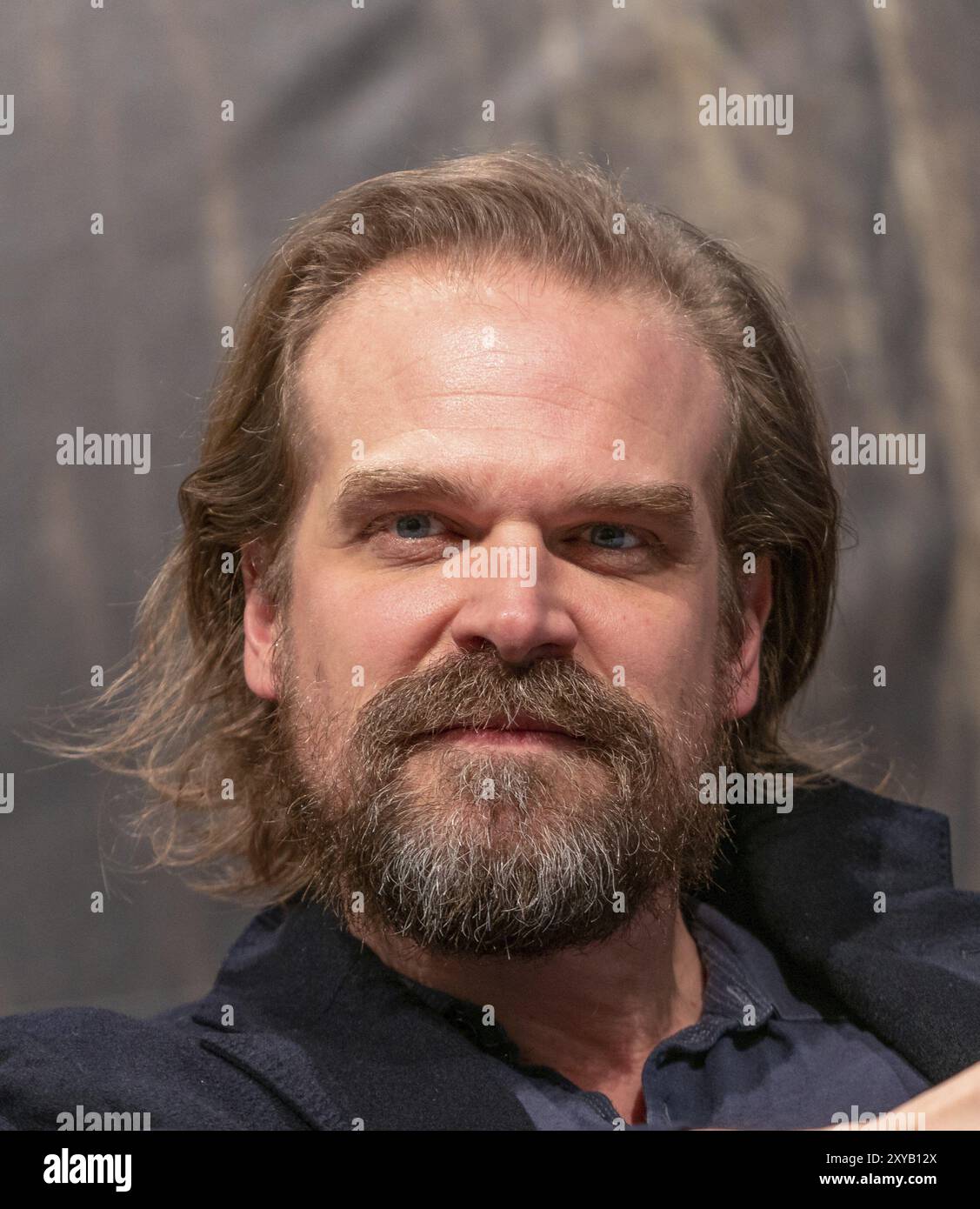 DORTMUND, GERMANY, December 7th 2019: David Harbour (*1975, American ...