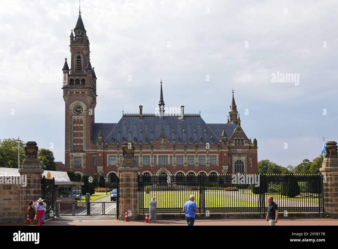Peace Palace, seat of the International Court of Justice of the United ...
