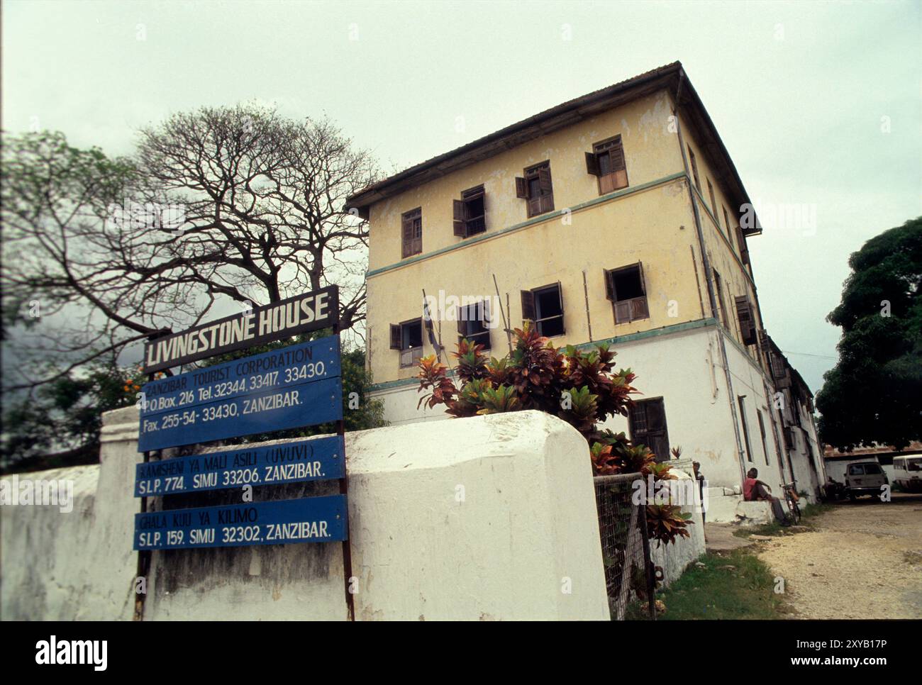 Livingstone house zanzibar hi-res stock photography and images - Alamy
