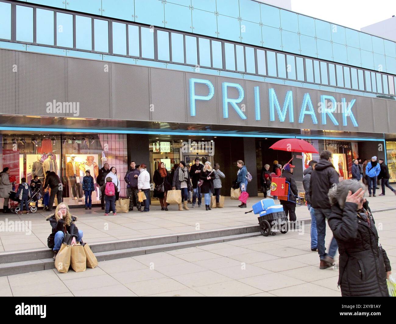 Berlin germany primark alexanderplatz hi-res stock photography and ...