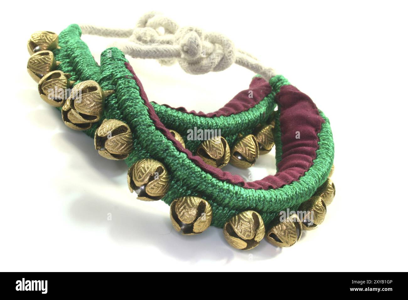 Two bell bands on a white background Stock Photo - Alamy