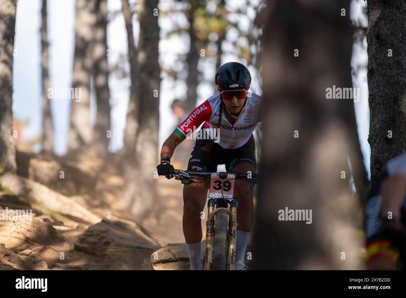 Pal Arinsal, Andorra : August 28 2024 : Raquel Queiros of Portugal in ...