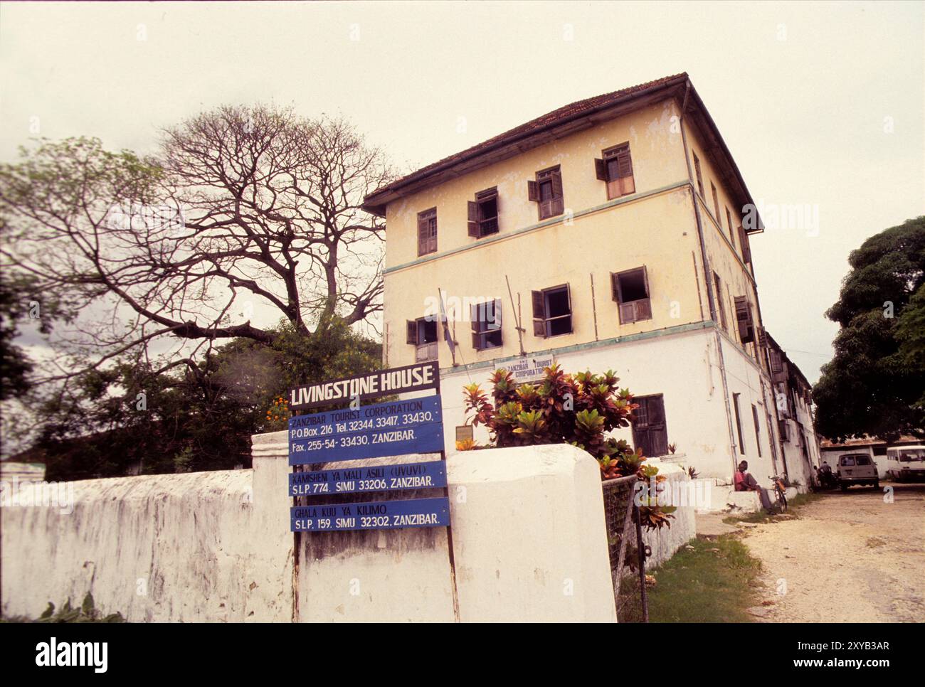 Livingstone house at Zanzibar, Tanzania Stock Photo - Alamy