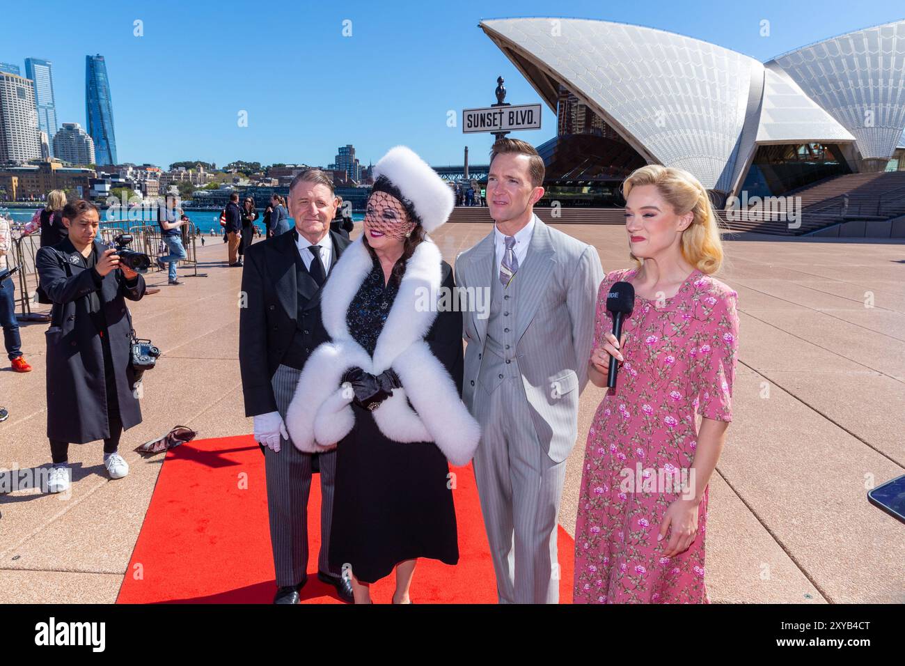 Sydney, Australia, 29 Aug 2024, Sarah Brightman and cast members attend ...