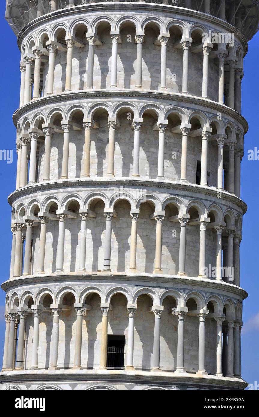 Closeup leaning tower pisa hi-res stock photography and images - Alamy