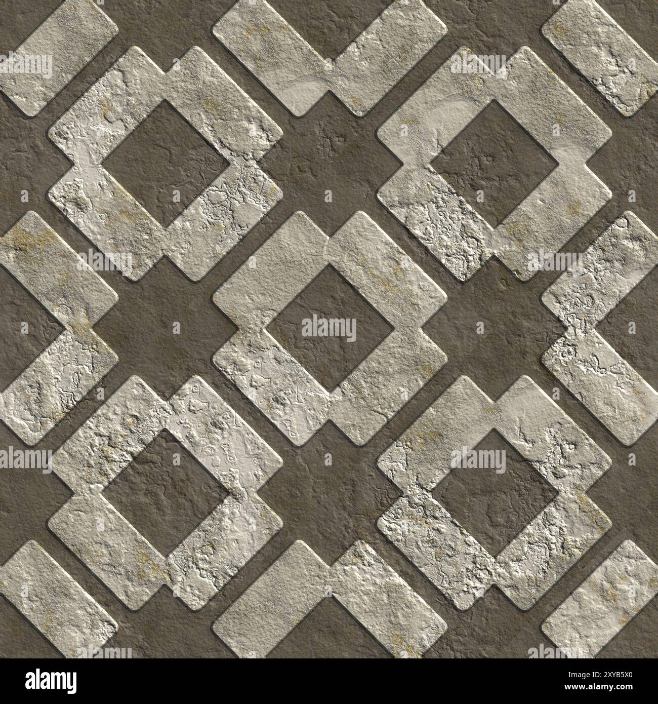 3D effect seamless background, wallpaper decoration stone pattern Stock ...