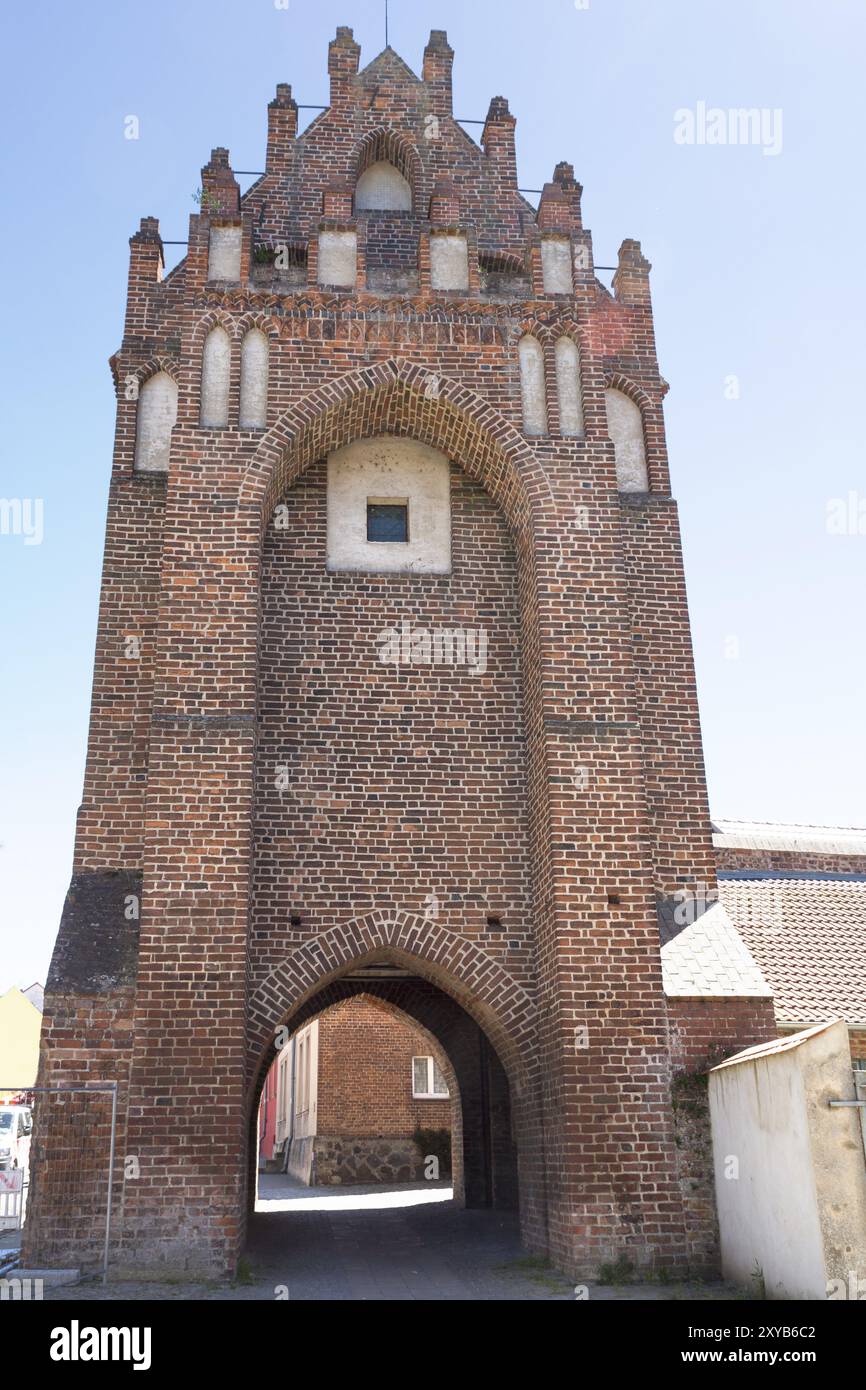 The mill gate in Templin, Uckermark Stock Photo - Alamy