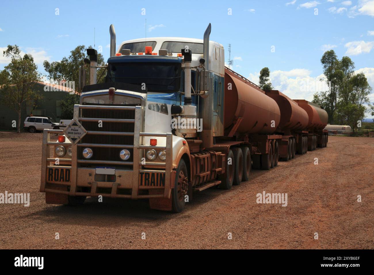 Australian fuel tanker hi-res stock photography and images - Alamy