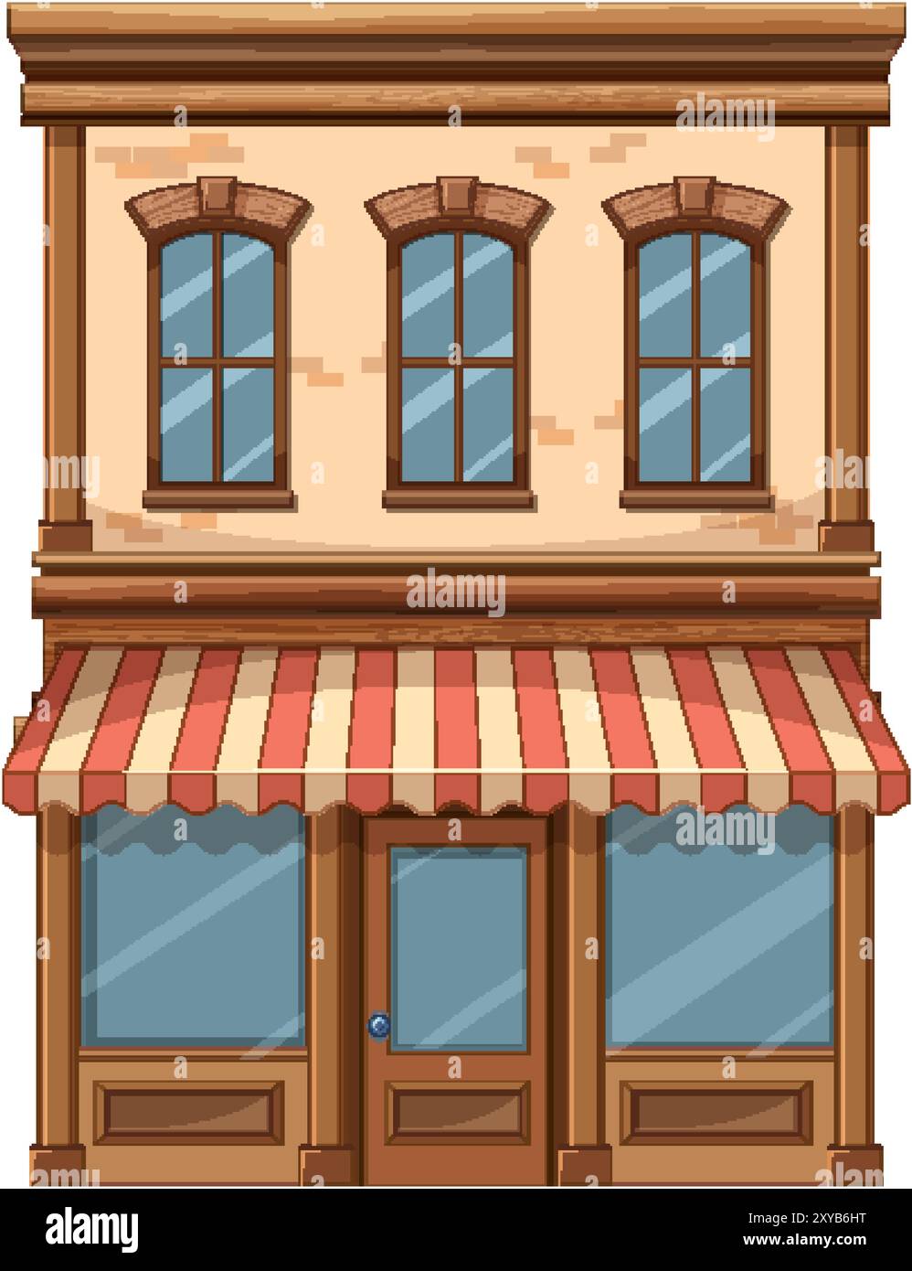 Historic retail building Stock Vector Images - Alamy