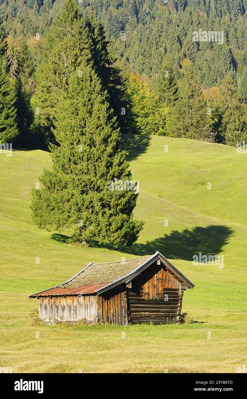 Alpine hut, Chalet 19 Stock Photo - Alamy