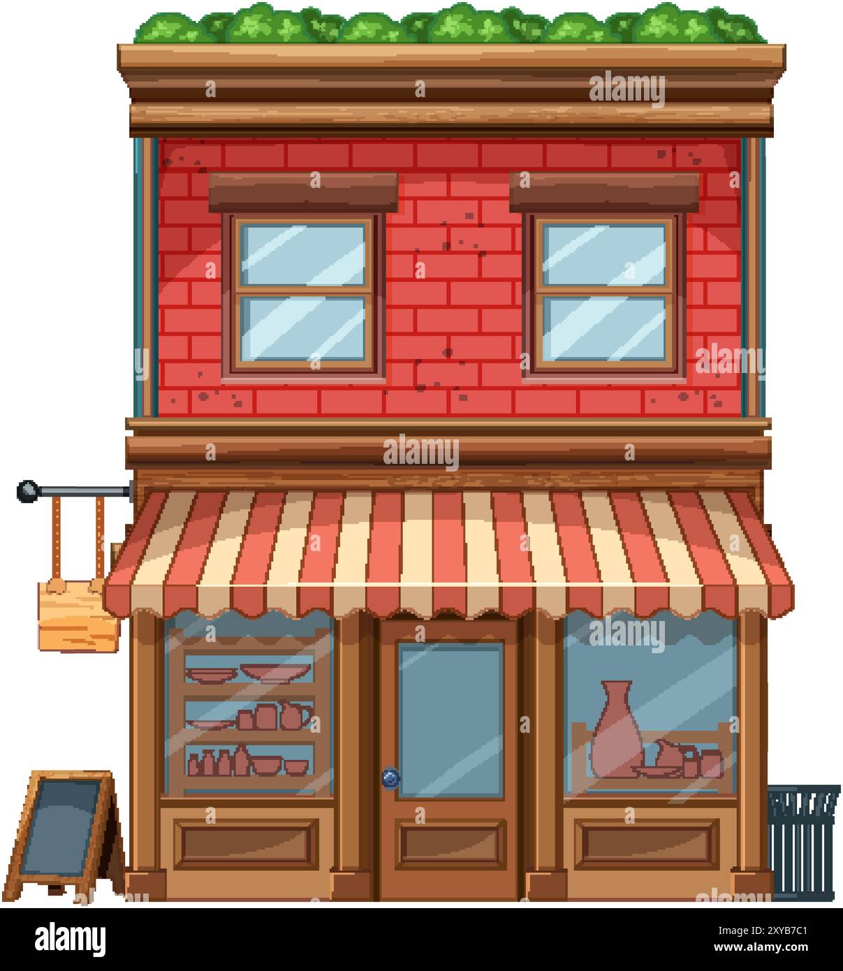 Greenery and facade Cut Out Stock Images & Pictures - Alamy