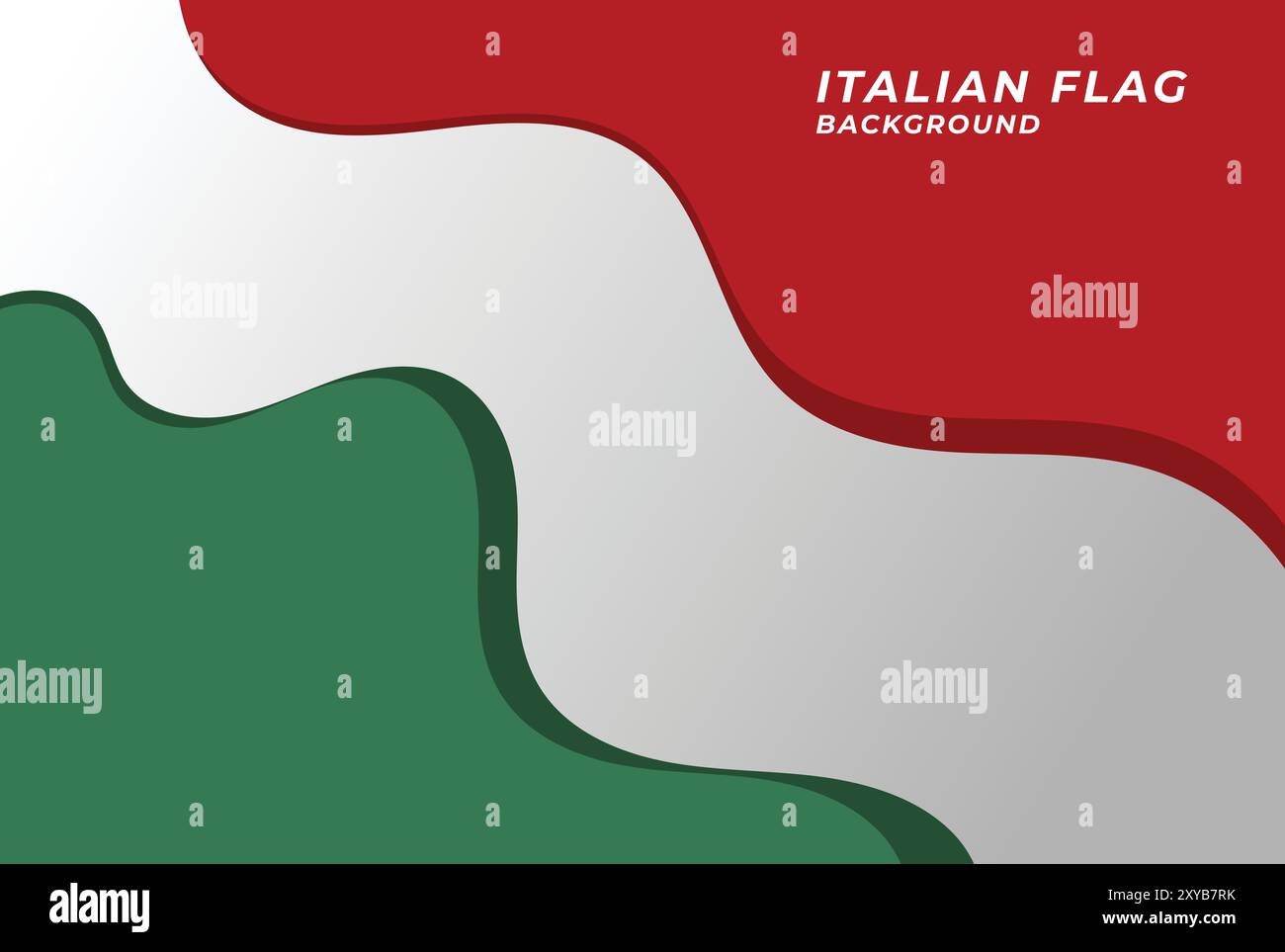 Italian national colours Stock Vector Images - Alamy