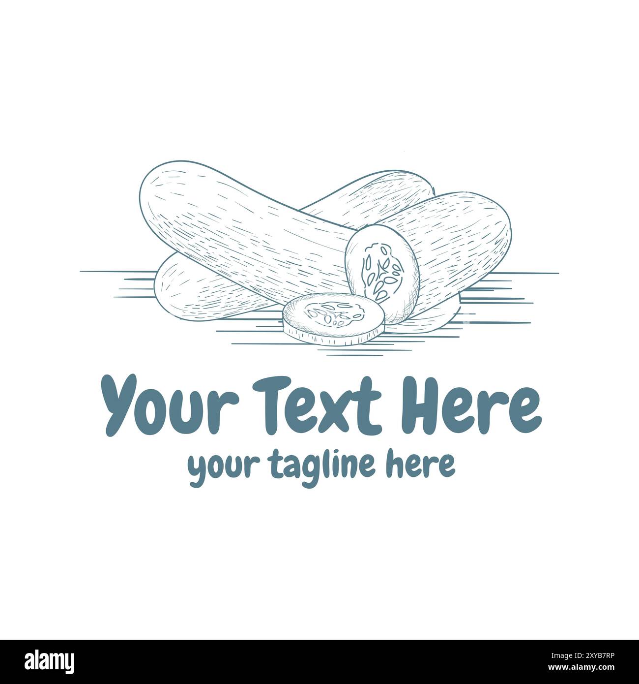 Draw cucumber vegetable nutrition hi-res stock photography and images ...