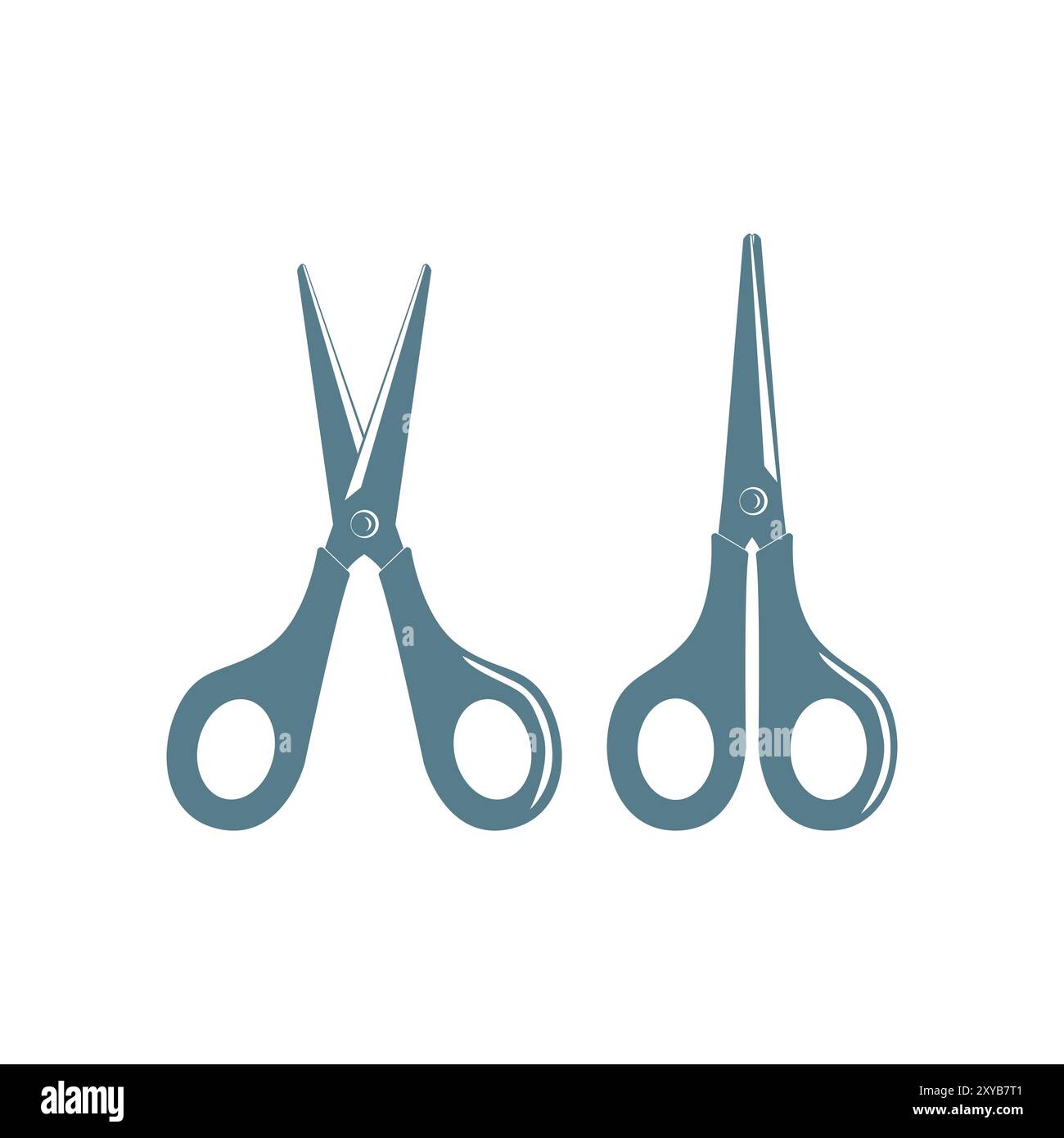 Vintage Paper Cutter Scissor Icon Vector Illustration Stock Vector ...