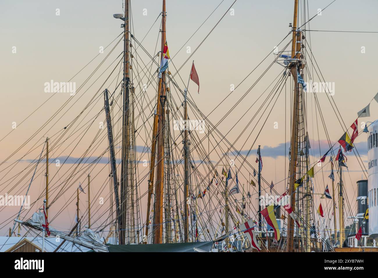 Beautiful shot empty boats hi-res stock photography and images - Alamy