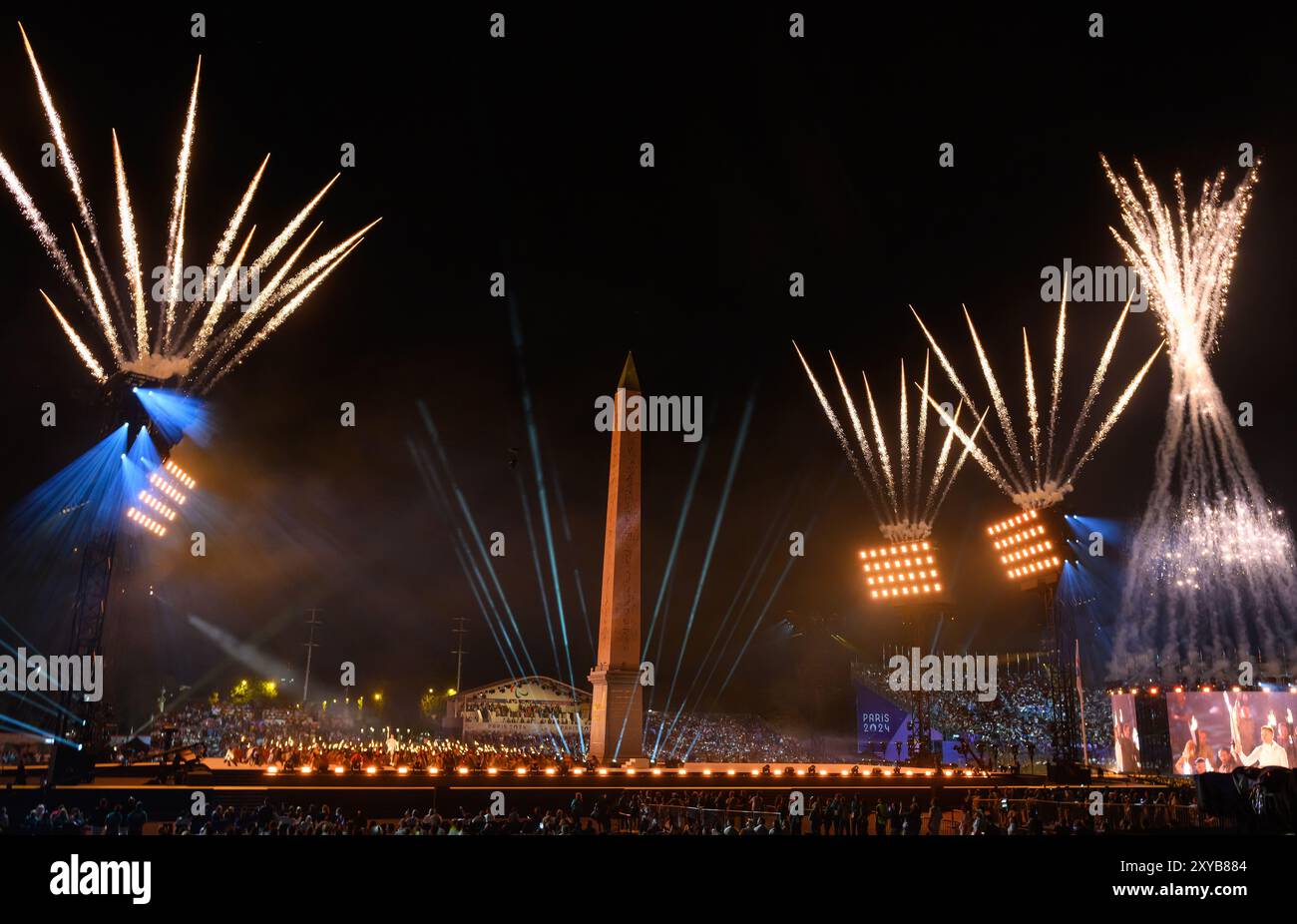 Paris Paralympics 2024 Opening Ceremony - Paris, France. 28th Aug, 2024 ...