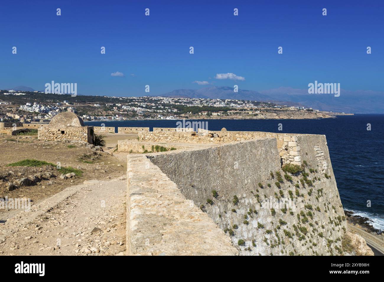 Fortezza, Rethymnon, Crete Stock Photo - Alamy
