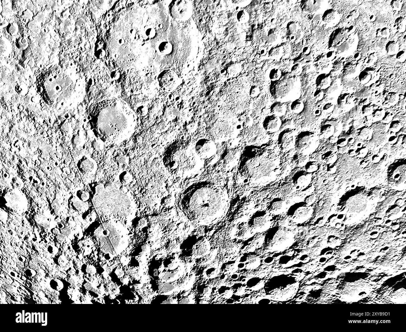 Moon surface. Seamless texture background Stock Photo - Alamy